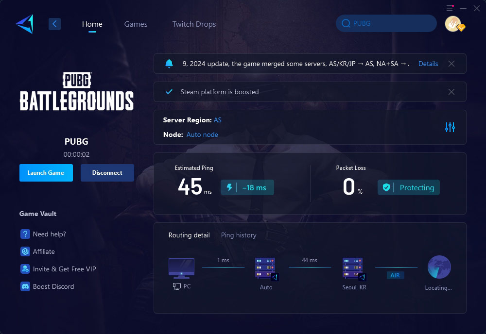 How to Solve PUBG Cannot Connect to Server Issue - gearupbooster.com How to Solve PUBG Cannot Connect to Server Issue - gearupbooster.com